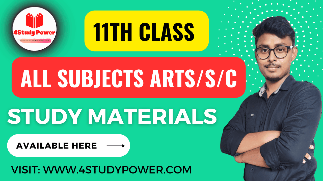 Class 11th - 4Study Power